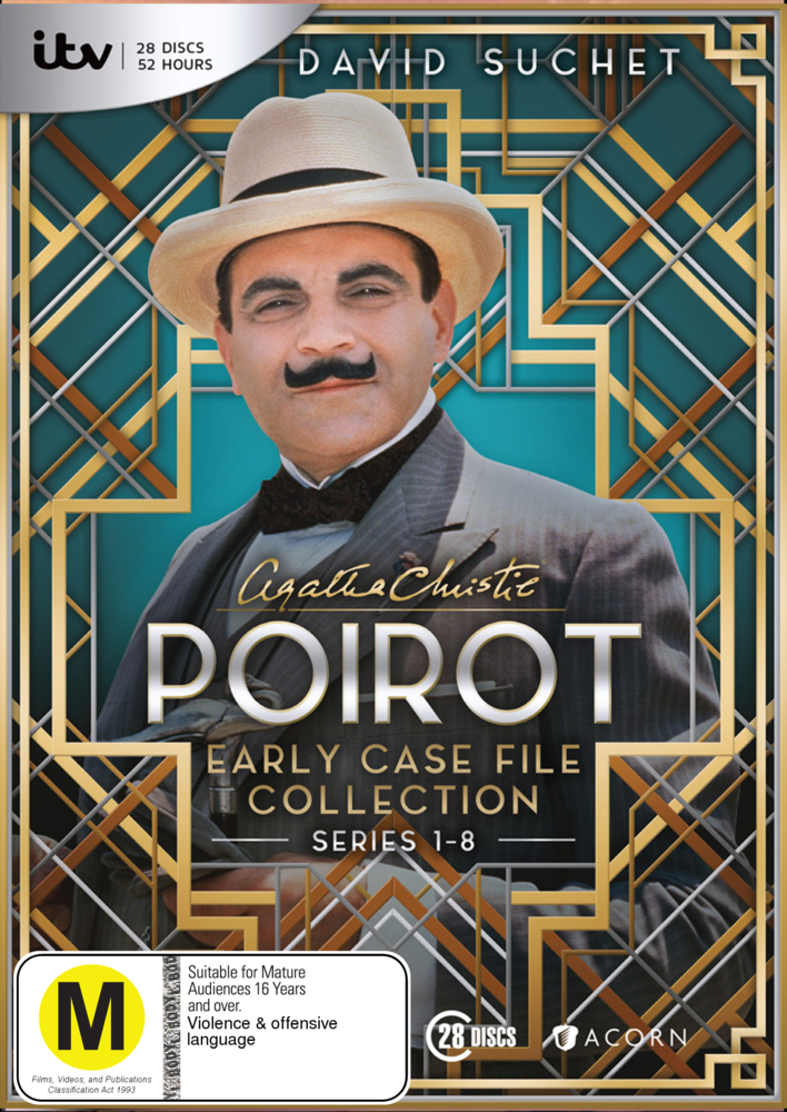 Poirot: Early Case File Collection S1-S8 - Real Groovy