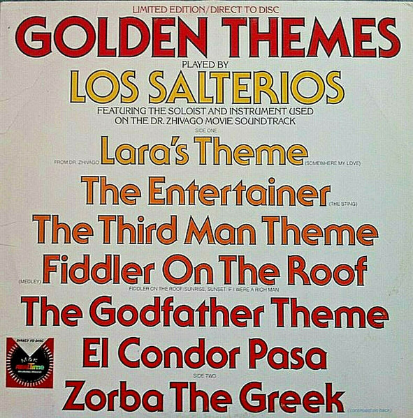 Los Saliterios: Golden Themes - Limited Edition Direct To Disc - De ...