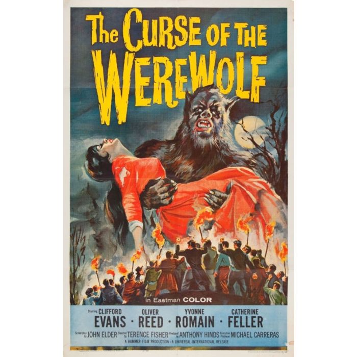 Curse Of The Werewolf Retro Poster 343 - Real Groovy